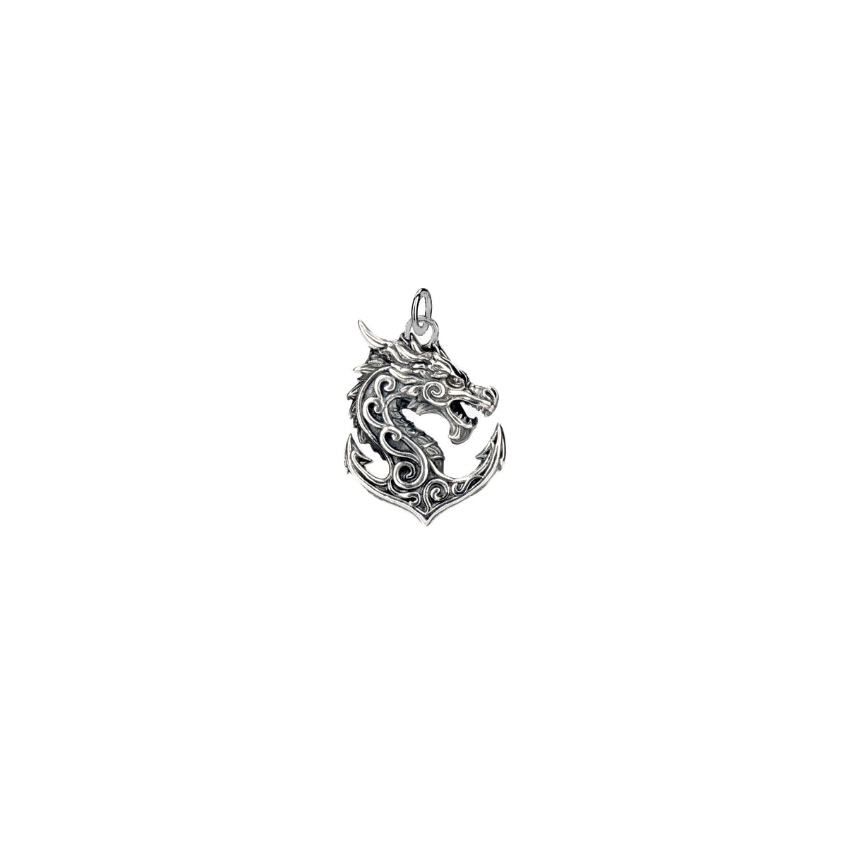 Silver Dragon/Anchor Charm-Keith Jack – Keith Jack