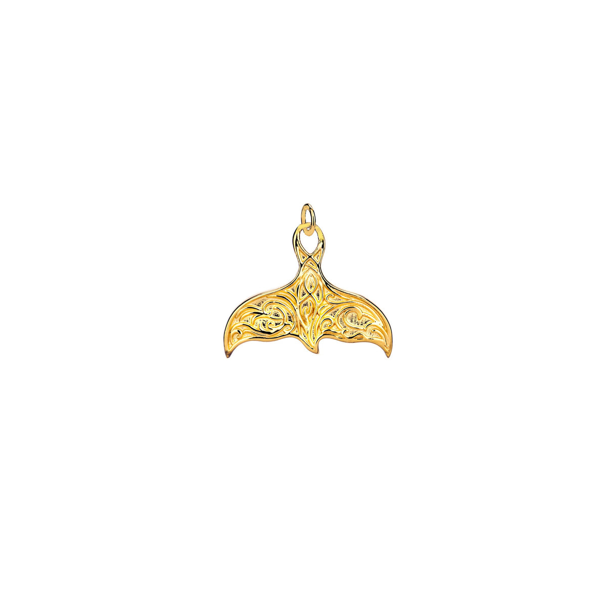 18k Vermeil Whale Tail Charm-Keith Jack – Keith Jack