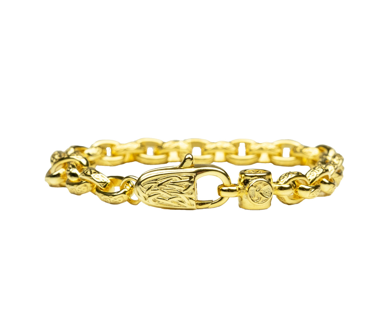 Vermeil Knot Link Chain Bracelet - Keith Jack – Keith Jack
