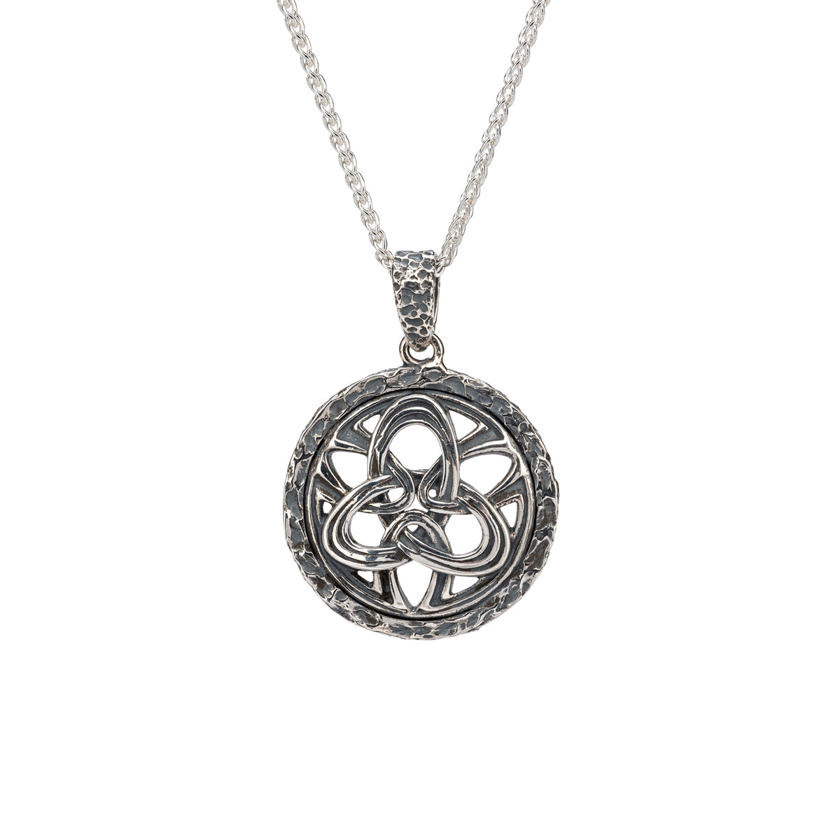 Silver Art Deco Trinity Pendant-Keith Jack – Keith Jack
