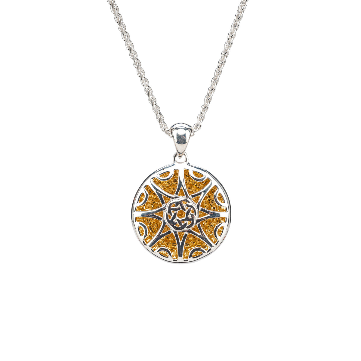 Silver with 14k Gilding Celtic Celestial Pendant-Keith Jack – Keith Jack