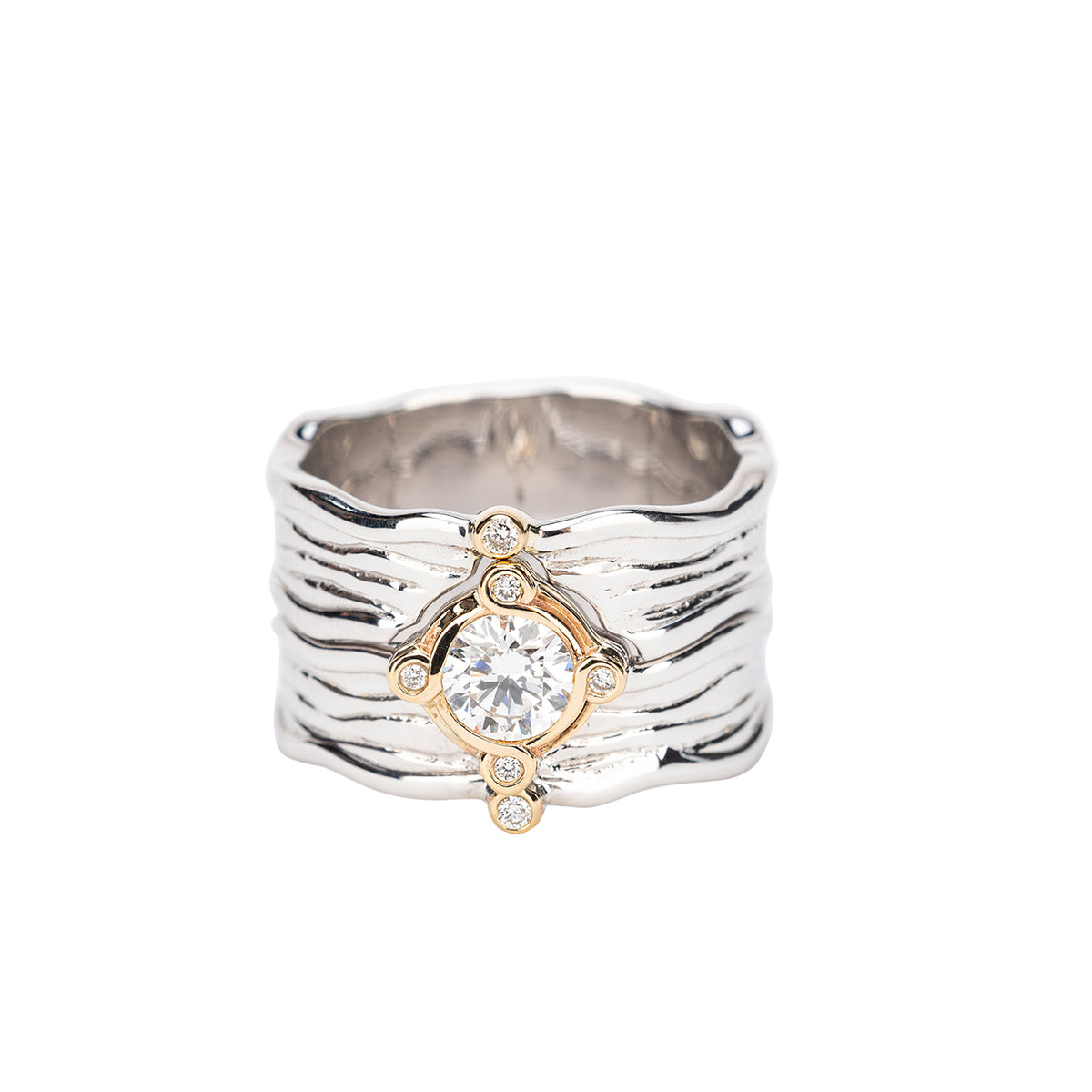 10k Gold Rocks n' Rivers Diamond 2 Piece Celtic Ring-Keith Jack – Keith ...