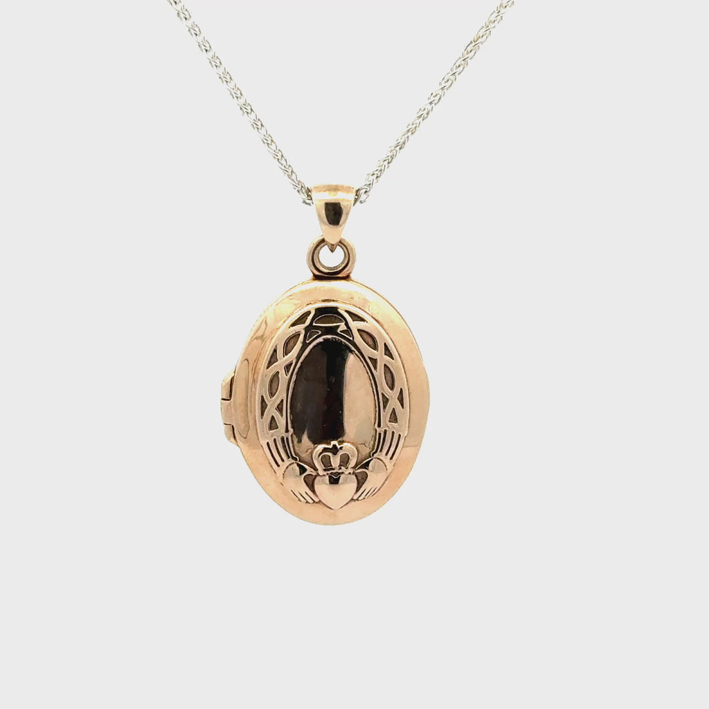 10k Gold Claddagh Celtic Locket-Keith Jack – Keith Jack