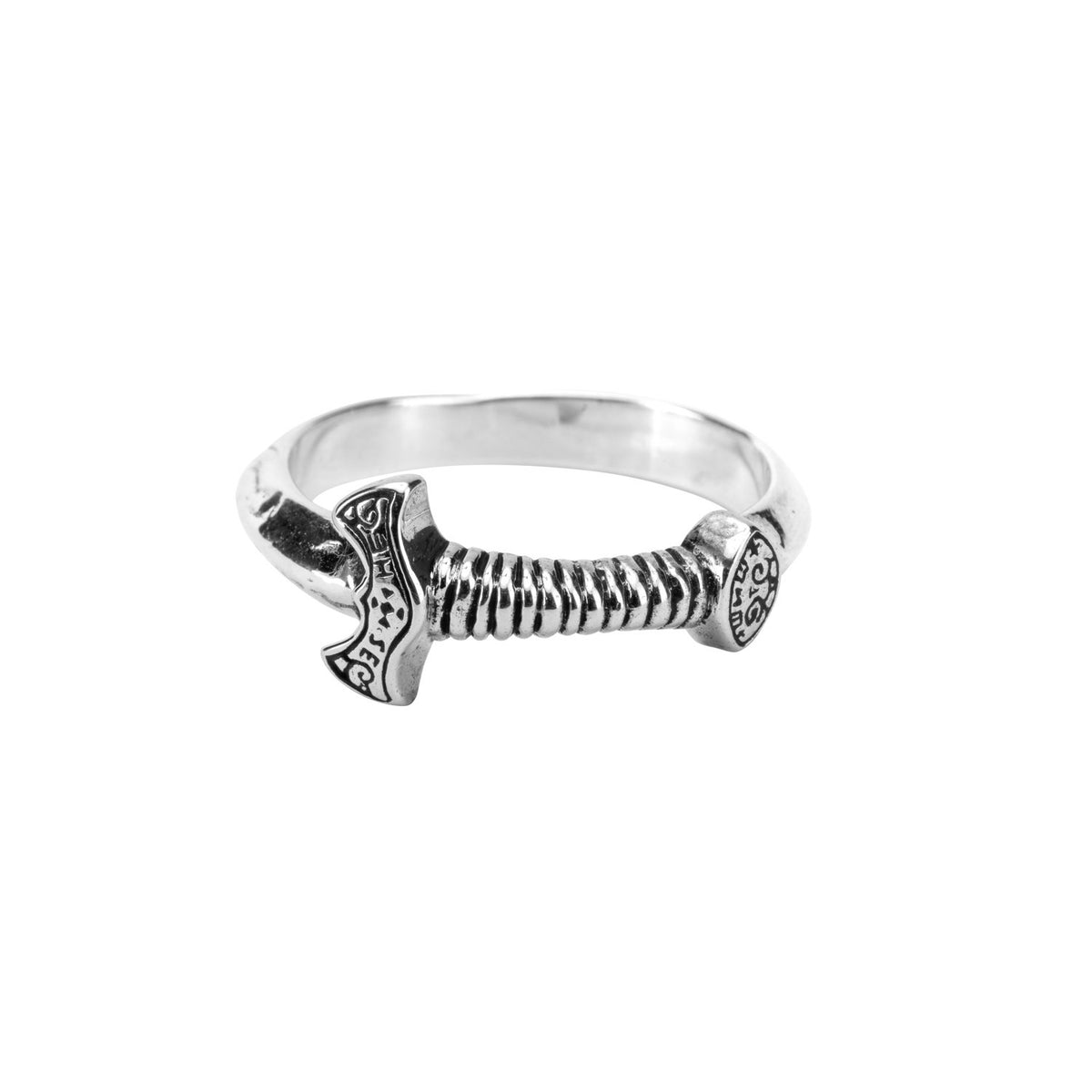 Silver or Silver and Bronze Viking Sword Ring-Keith Jack – Keith Jack