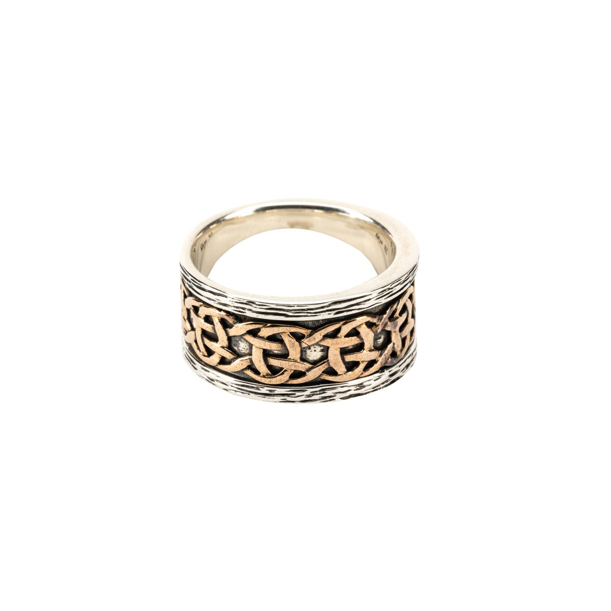 Silver and Bronze Scavaig Celtic Ring - Keith Jack – Keith Jack