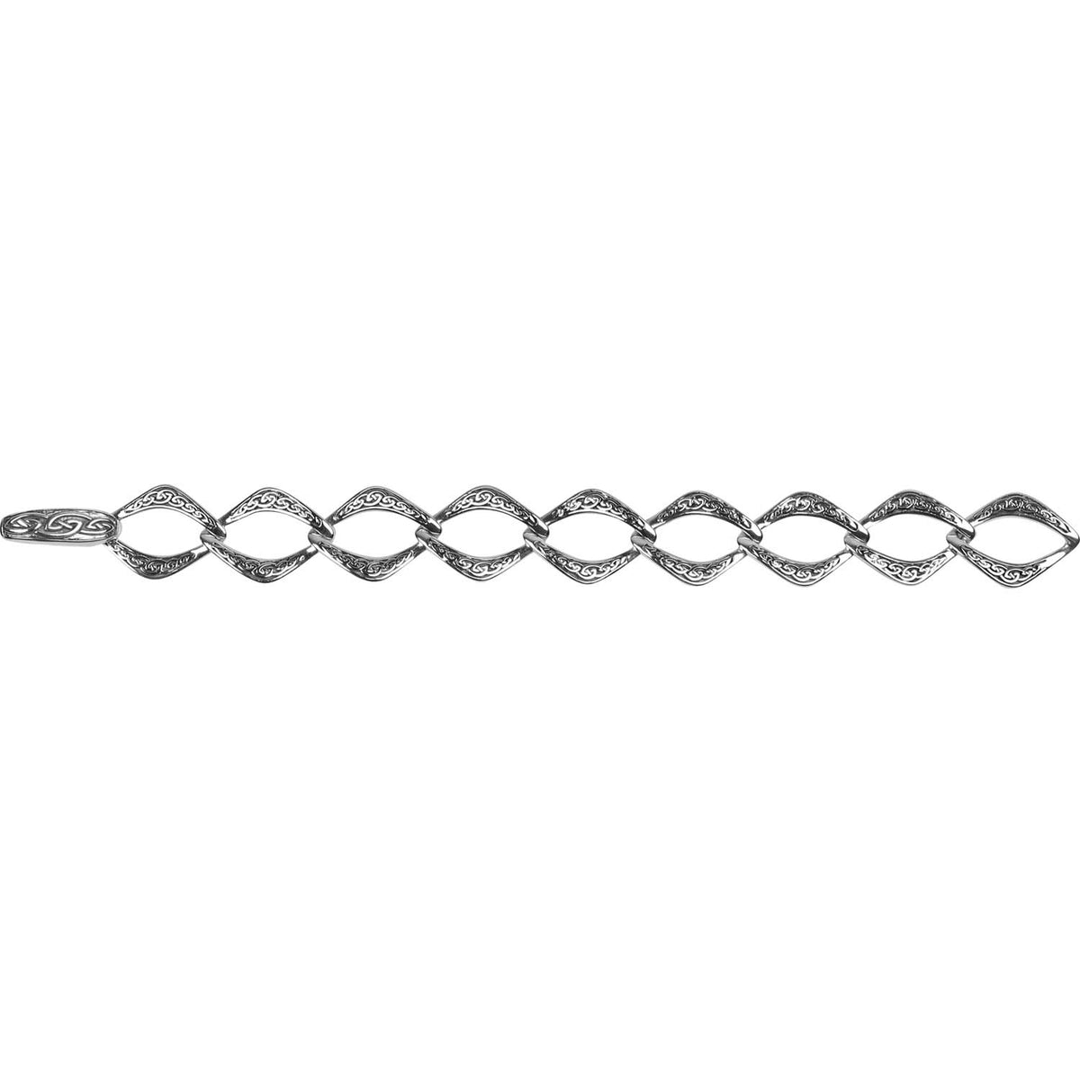 Celtic Knot Link Bracelet. Silver - Keith Jack – Keith Jack