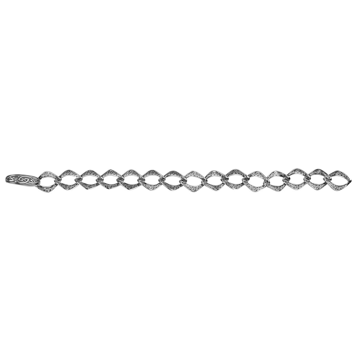 Silver Celtic Knot Link Bracelet - Small - Keith Jack – Keith Jack