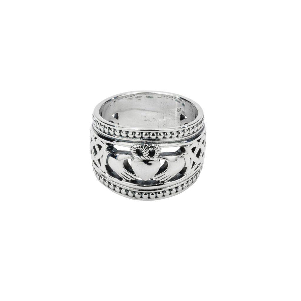 Celtic Wedding Ring Silver Claddagh-Keith Jack – Keith Jack