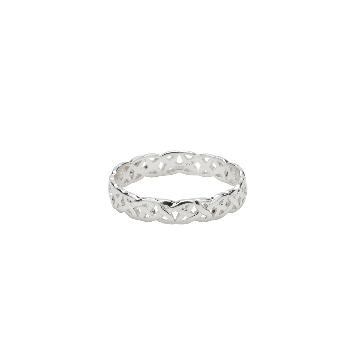 Silver Celtic Love Knot Wedding Ring - Keith Jack – Keith Jack