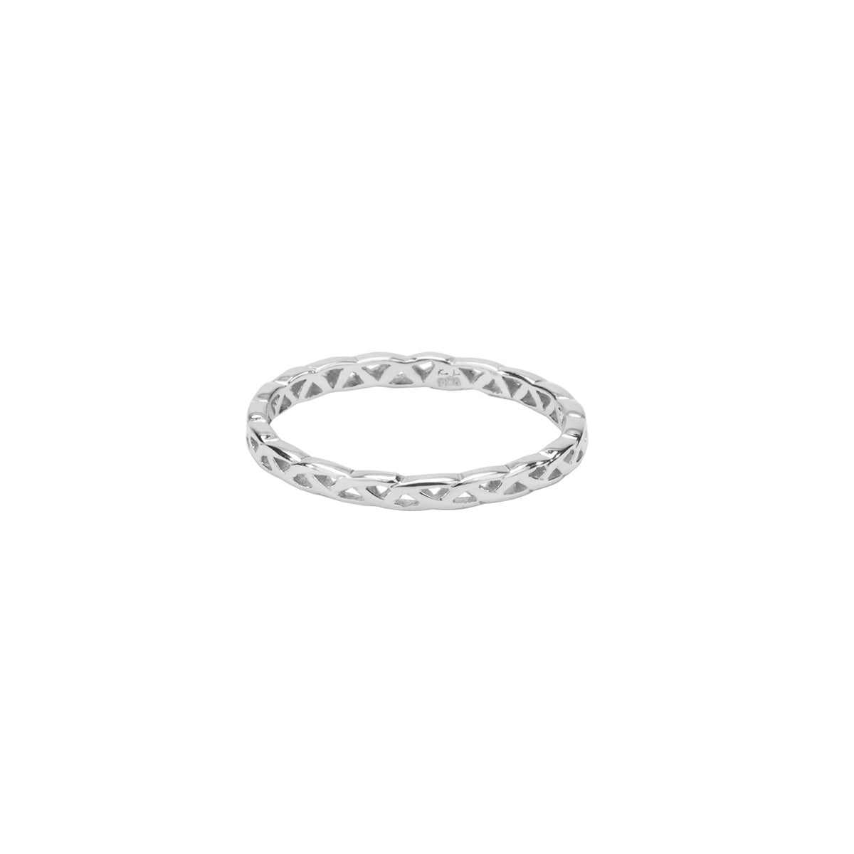 Silver Celtic Weave Knot 'Tulla' Wedding Ring - Keith Jack – Keith Jack