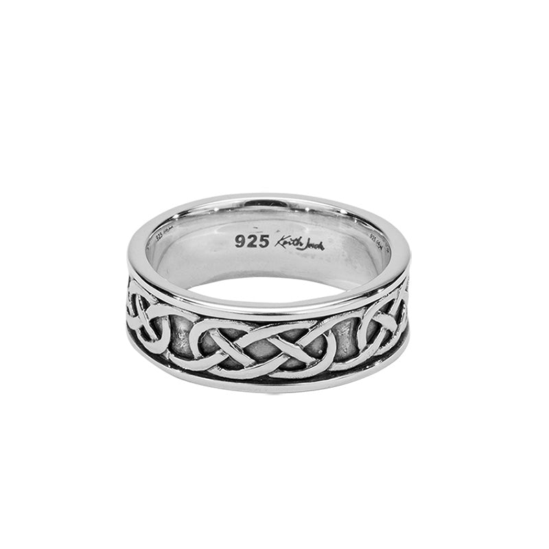 Celtic Eternity Knot Ring Sterling Silver - Keith Jack – Keith Jack